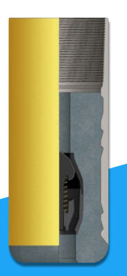 100 PDC Single Valve Float Shoe Cementing Float Equipment Drill Casing